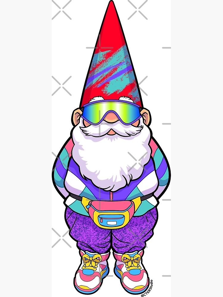 "90s Gnomeboy ~ The Dripped Out Aesthetic Gnome" Poster for Sale by ...