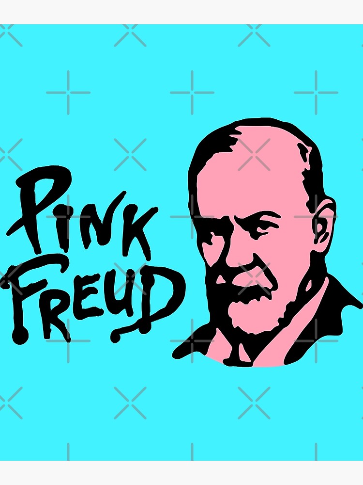 "Pink Freud - Sigmund Freud - Rock" Poster by JadonWeber | Redbubble