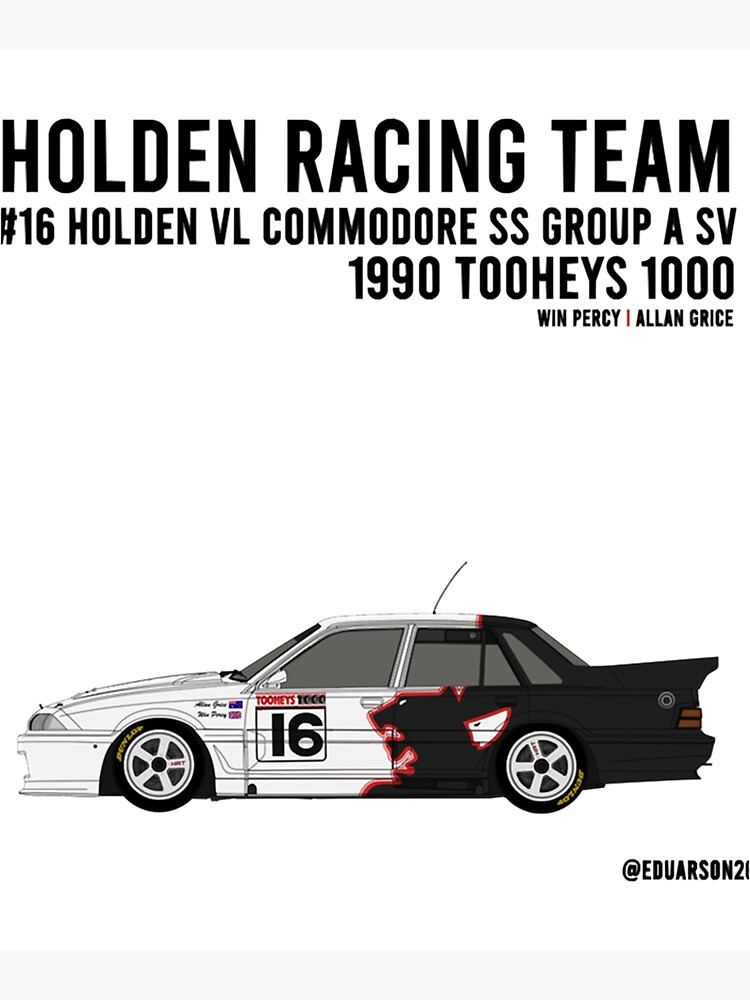 "16 Holden VL Commodore SS Group A SV. " Art Print for Sale by Spaspart ...