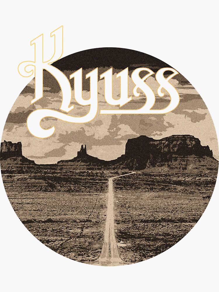 "Kyuss" Sticker by ShannonBlake | Redbubble