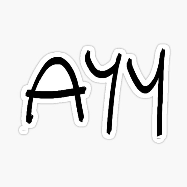 "ayy" Sticker for Sale by poketart | Redbubble
