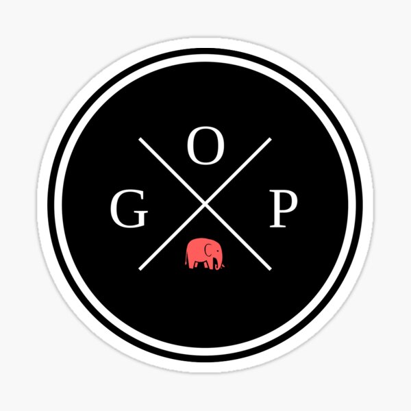 Gop Stickers | Redbubble