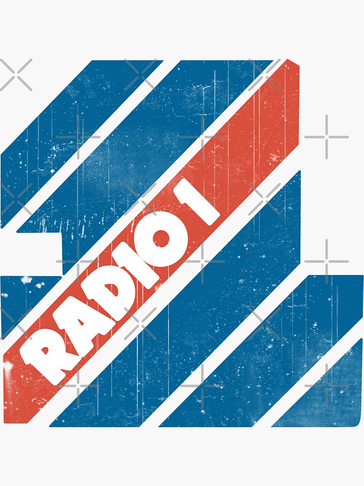 "BBC Radio 1 - 60's/70's Logo (Vintage Edition)" Sticker for Sale by ...