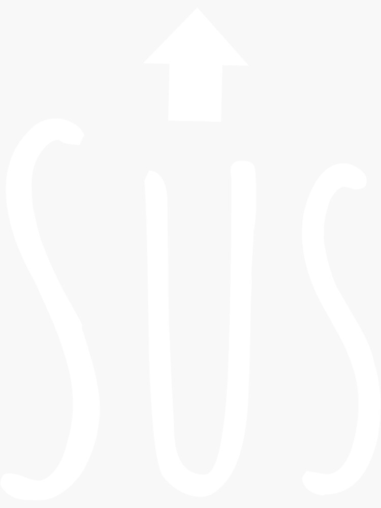 "Sus (arrow)" Sticker by Yanamala | Redbubble