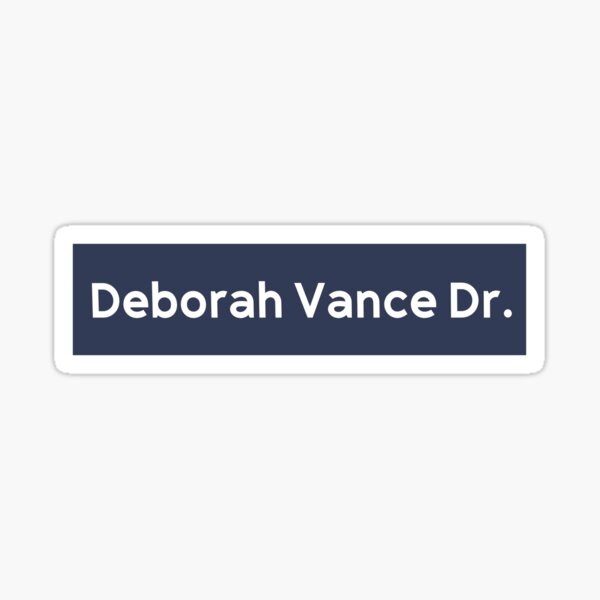 "Deborah Vance Drive" Sticker by hefans | Redbubble