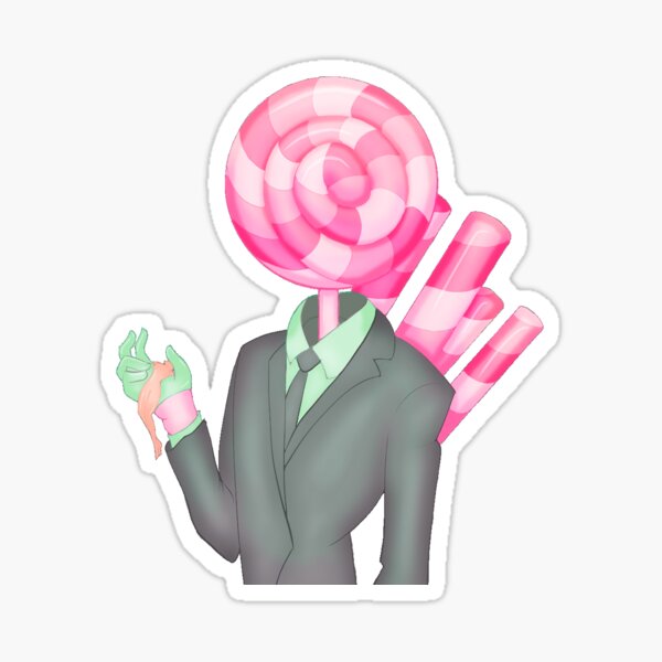 "Candy Business man" Sticker by EccentricTiffu | Redbubble
