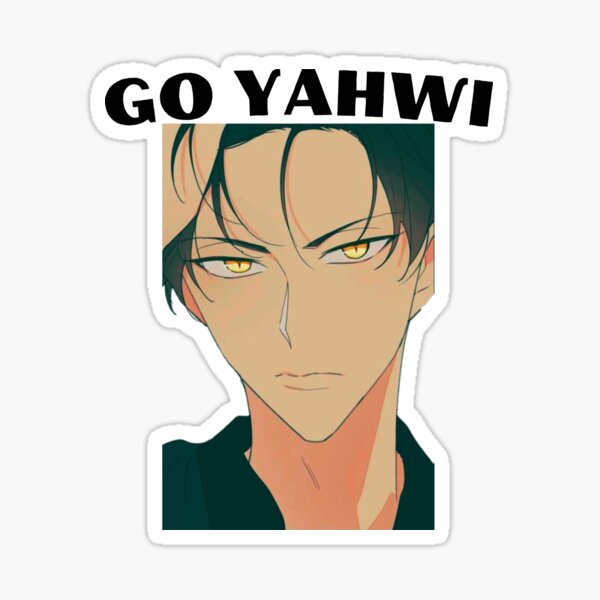 "Go Yahwi Yours To Claim Manhwa" Sticker by AshUchiha6 | Redbubble