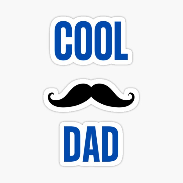 "Cool Dad" Sticker by alizeemcfarlane | Redbubble