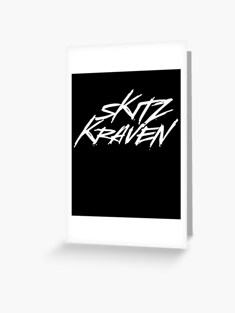 "Skitz Kraven Merch Skitz Kraven Logo" Greeting Card for Sale by Lana ...
