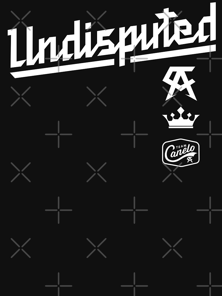 "Canelo Alvarez Undisputed" T-shirt for Sale by trendrepublic ...