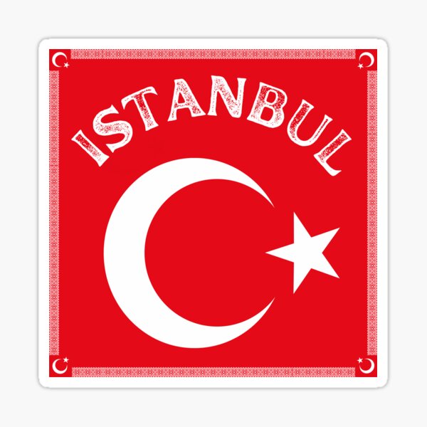 "Turkish City of Istanbul" Sticker by FedSherDesign | Redbubble