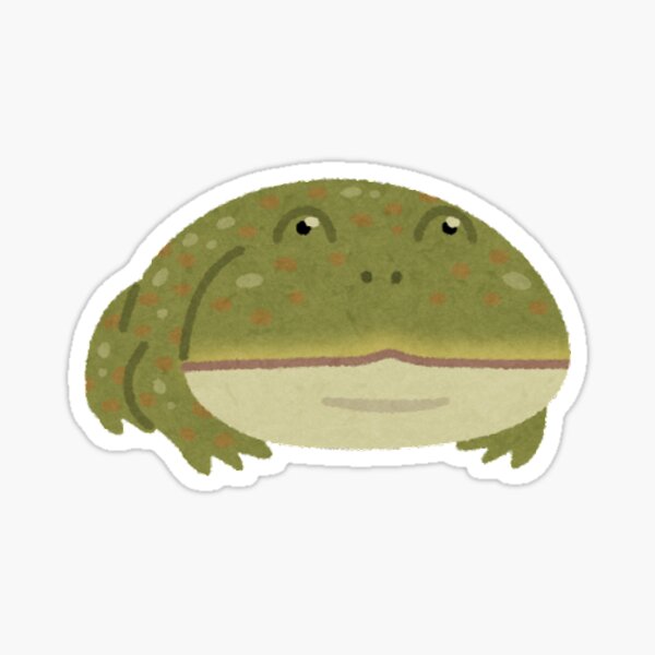 "japanese frog" Sticker for Sale by Paruparumaru | Redbubble