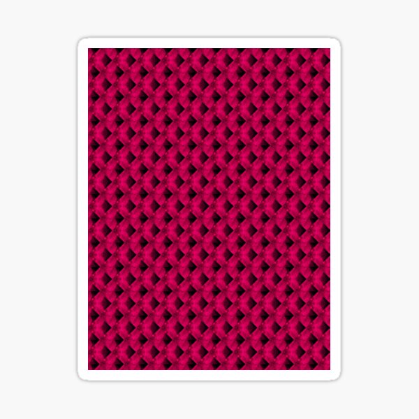 "Pink diamond patterns" Sticker for Sale by Astralia | Redbubble