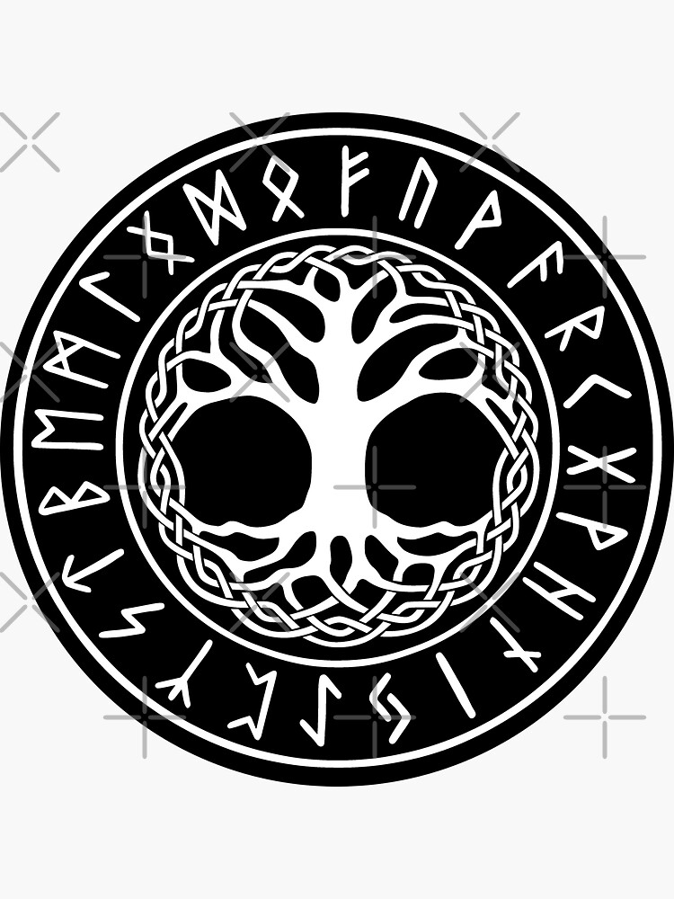 "Yggdrasil Tree,Horse of Odin, Norse Gods, Mythology, Poetic Edda, Rune ...