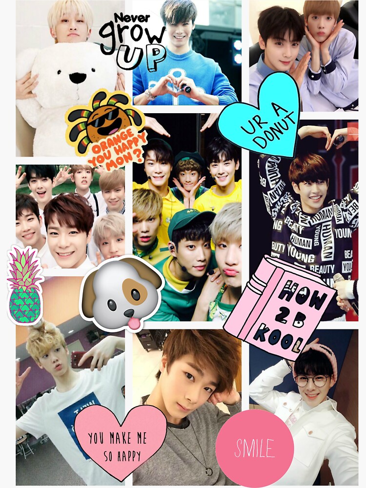 "Astro Collage" Sticker by satansaysyo | Redbubble