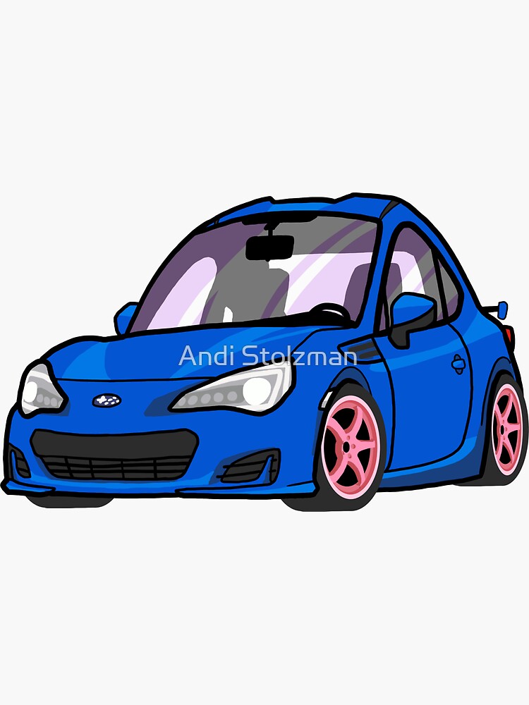 "Subaru BRZ" Sticker by photoaster | Redbubble