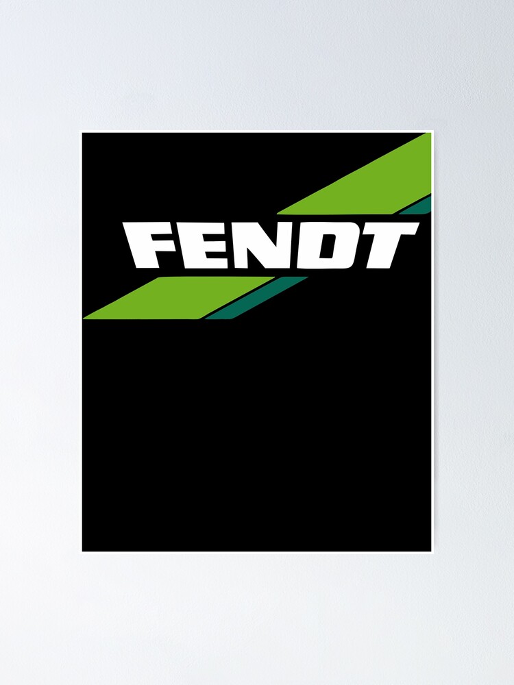 " Fendt Tractors Logo " Poster for Sale by elaniastu | Redbubble