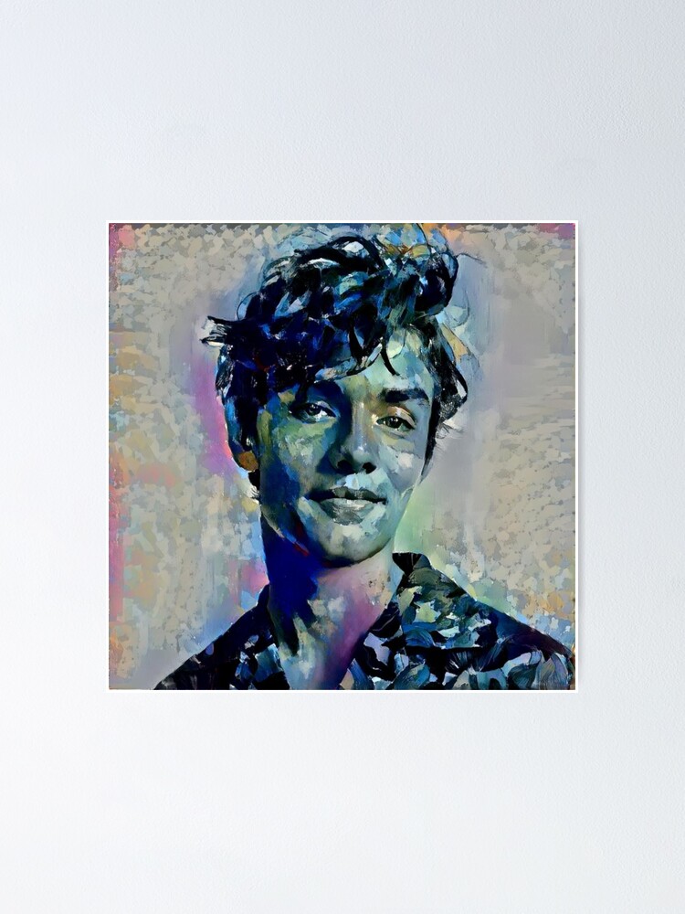 "Louis Partridge Pop Art Portrait" Poster for Sale by saintiro | Redbubble
