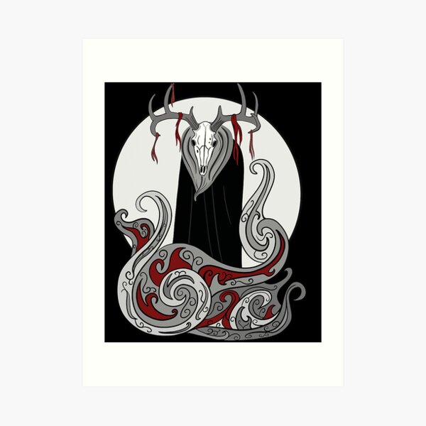 "Wendigo Monster Native American Algonquian Cannibal Legend " Art Print ...