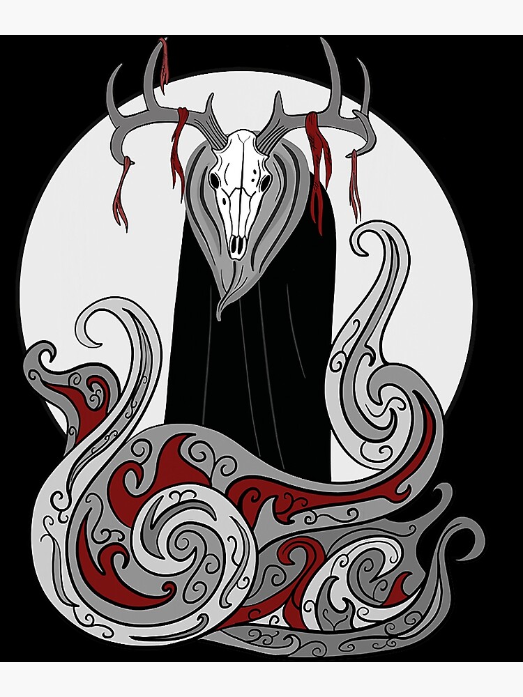 "Wendigo Monster Native American Algonquian Cannibal Legend " Art Print ...