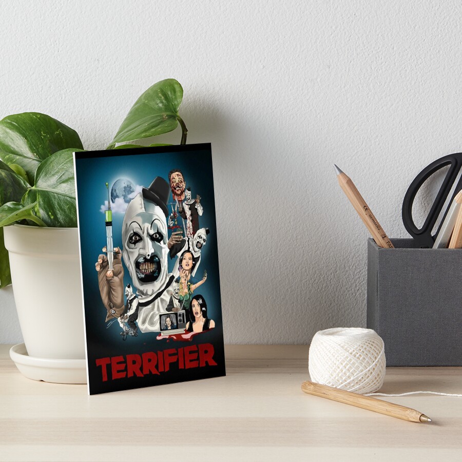 "Terrifier" Art Board Print for Sale by MicheleO171490 | Redbubble