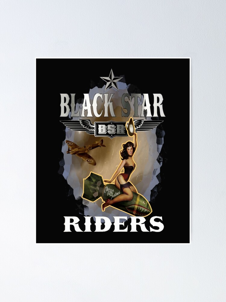 "Black Star Riders" Poster for Sale by ThanHuongDXC | Redbubble