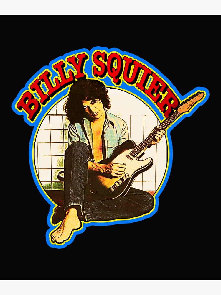 Poster « billy squier des années 1970 vintage classique Custom Art », par VanDenJH | Redbubble