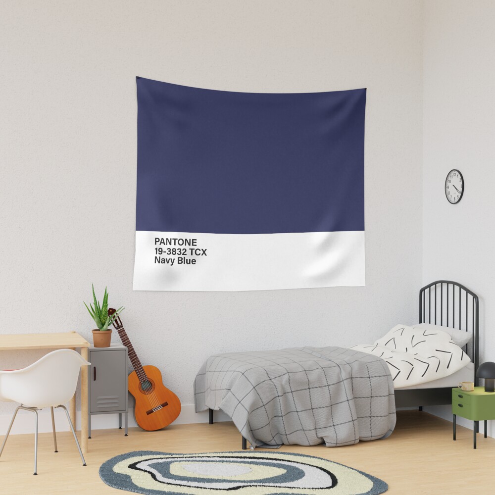 "pantone 19-3832 TCX Navy Blue" Poster for Sale by princessmi-com ...