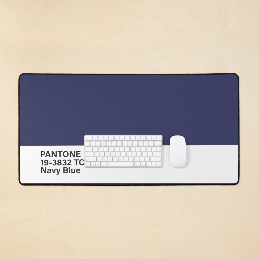 "pantone 19-3832 TCX Navy Blue" Poster for Sale by princessmi-com ...