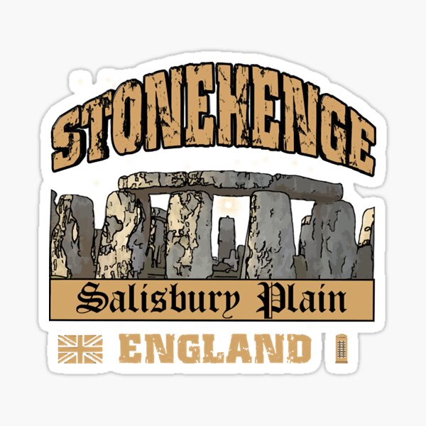 "Stonehenge-SalisburyPlain" Sticker for Sale by Elizabet312486 | Redbubble