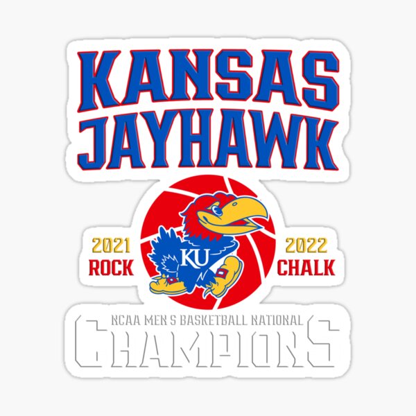 "Ku Championship - Kansas Final Four " Sticker by JiuSun | Redbubble