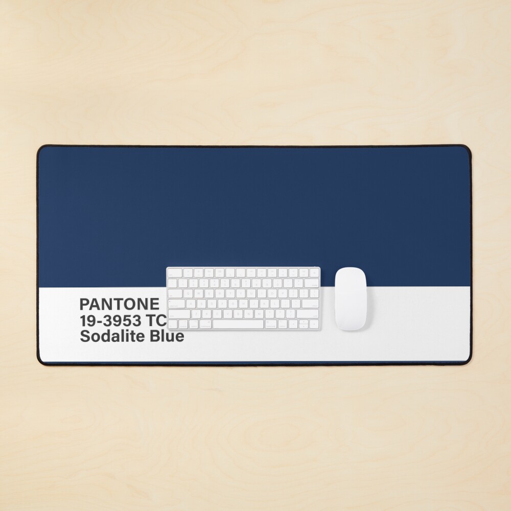 "pantone 19-3953 TCX Sodalite Blue" Poster for Sale by princessmi-com ...