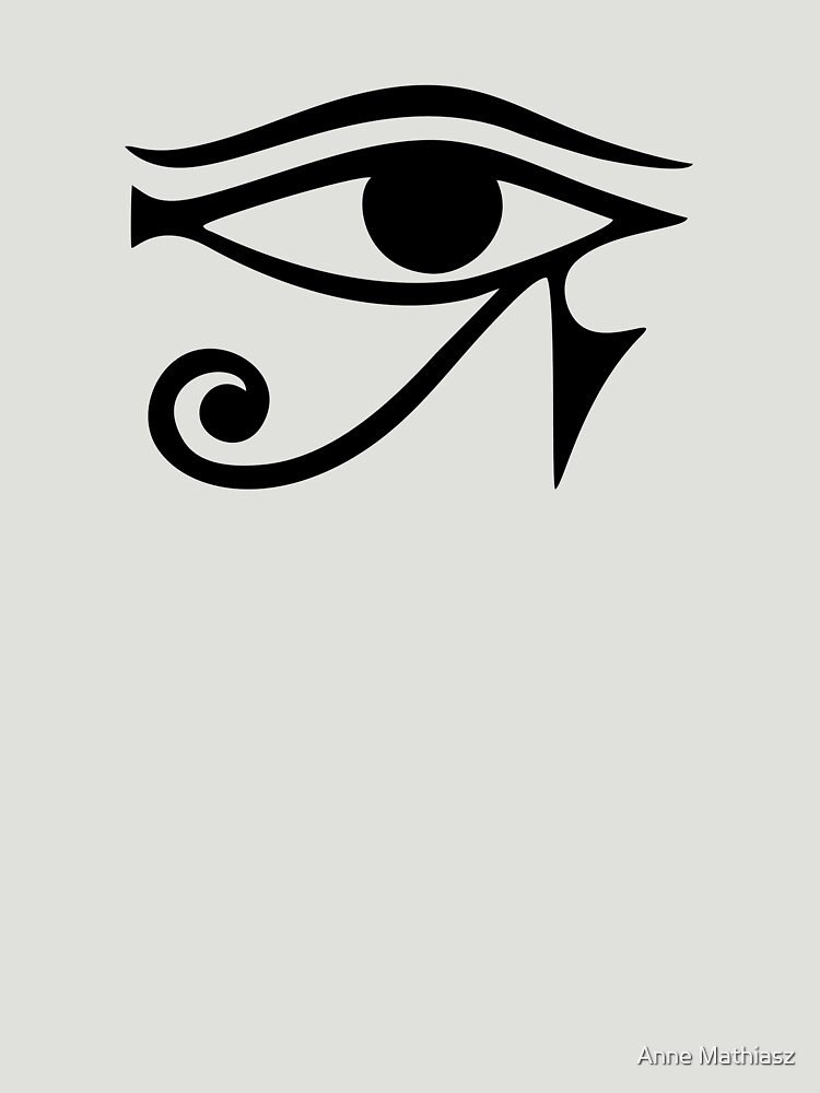 Camiseta «Ojo de Horus, símbolo de protección egipcio, amuleto de la ...