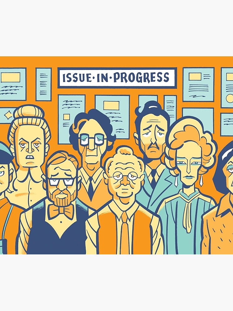 "Issue in progress" Poster for Sale by leo0797 | Redbubble
