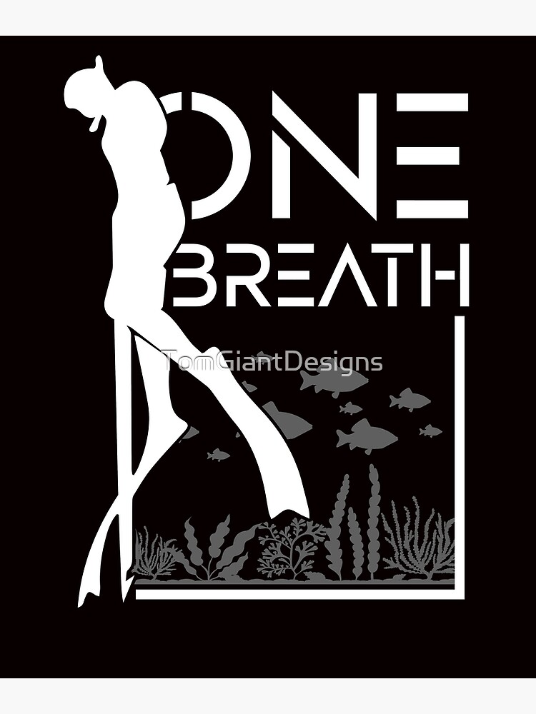 Impression artistique « Plongée en apnée Plongée sous-marine Apnée ...