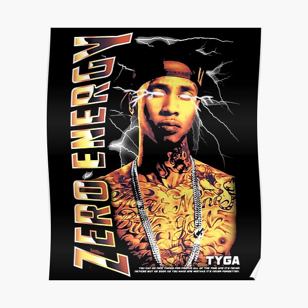 "Tyga Vintage Style" Poster for Sale by DesignUSArt | Redbubble