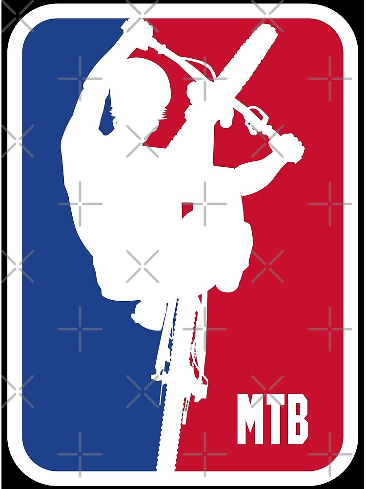 "MTB Wheelie Logo" Art Print for Sale by artOfCal013 | Redbubble