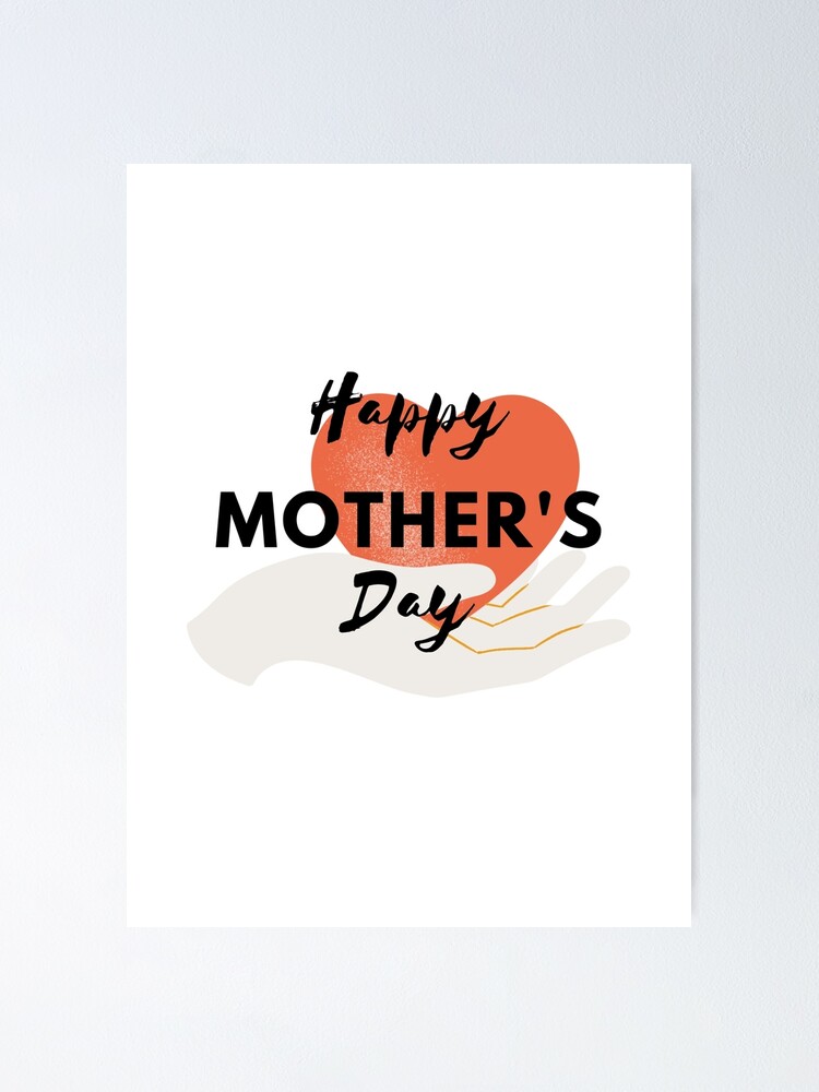 "mam day" Poster for Sale by Miki-im-shop | Redbubble