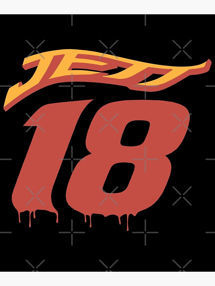 "Jett Lawrence Merch JETT East Coast Back Printed Design" Poster for ...