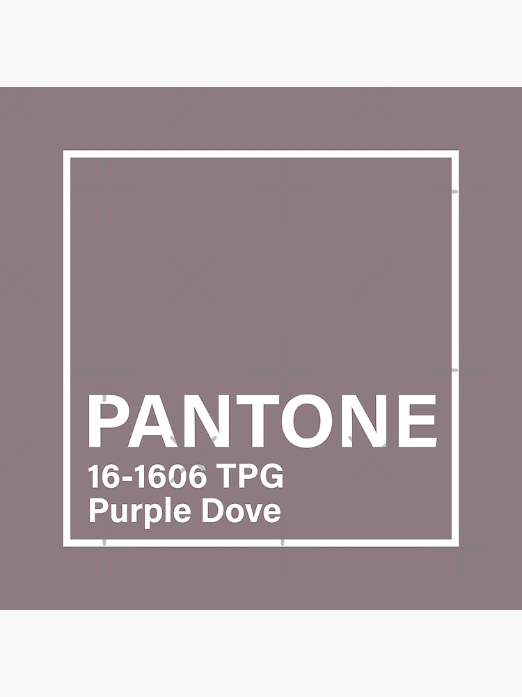 "pantone 16-1606 TPG Purple Dove" Poster for Sale by princessmi-com ...