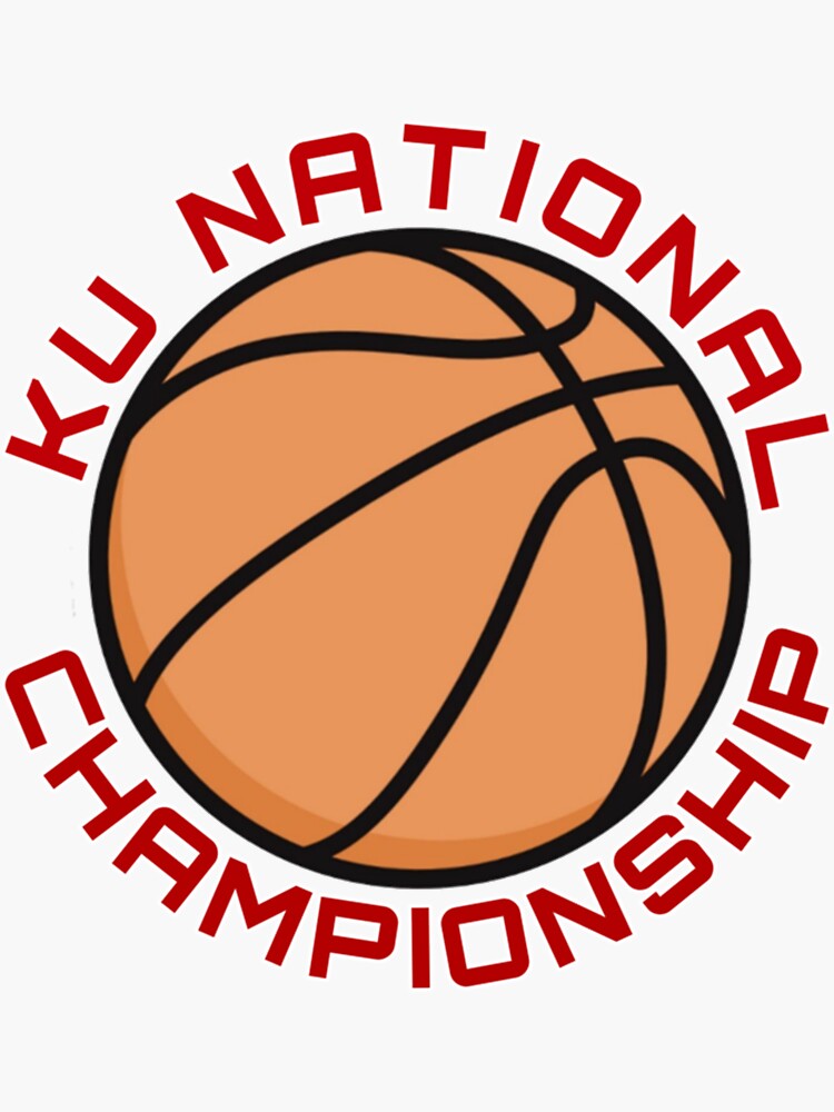 "Ku National Championship " Sticker by FreeFrie | Redbubble