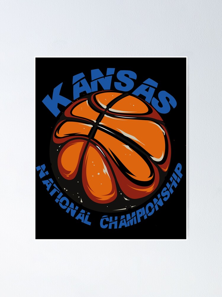 "ku national championship basketball, " Poster for Sale by FreeFrie ...
