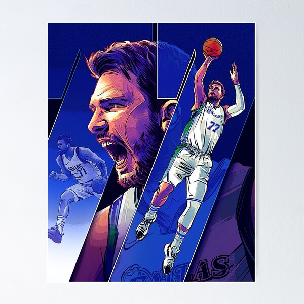 "Luka Magic Of The Dallas Mavericks" Poster for Sale by Quadghouls ...