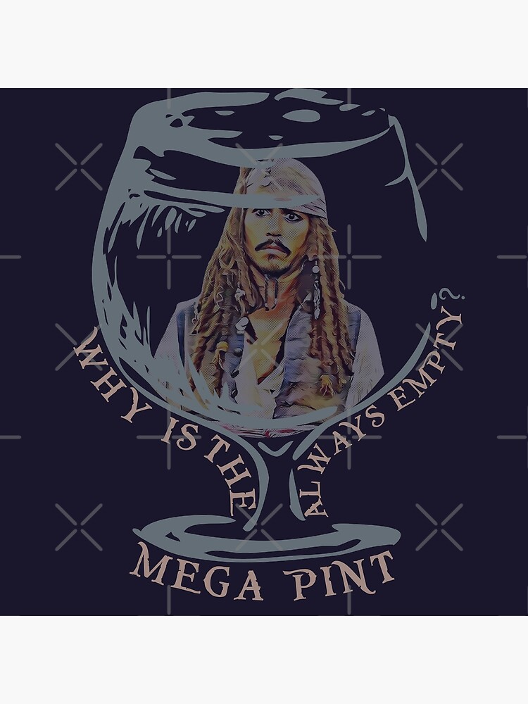 "A mega pint of red wine" Poster for Sale by Stickerm4ni4 | Redbubble
