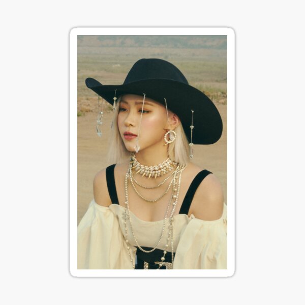 "RYUJIN - ITZY Not Shy Concept" Sticker by catoro | Redbubble