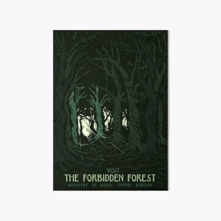 "The Forbidden Forest" Art Board Print for Sale by acework | Redbubble