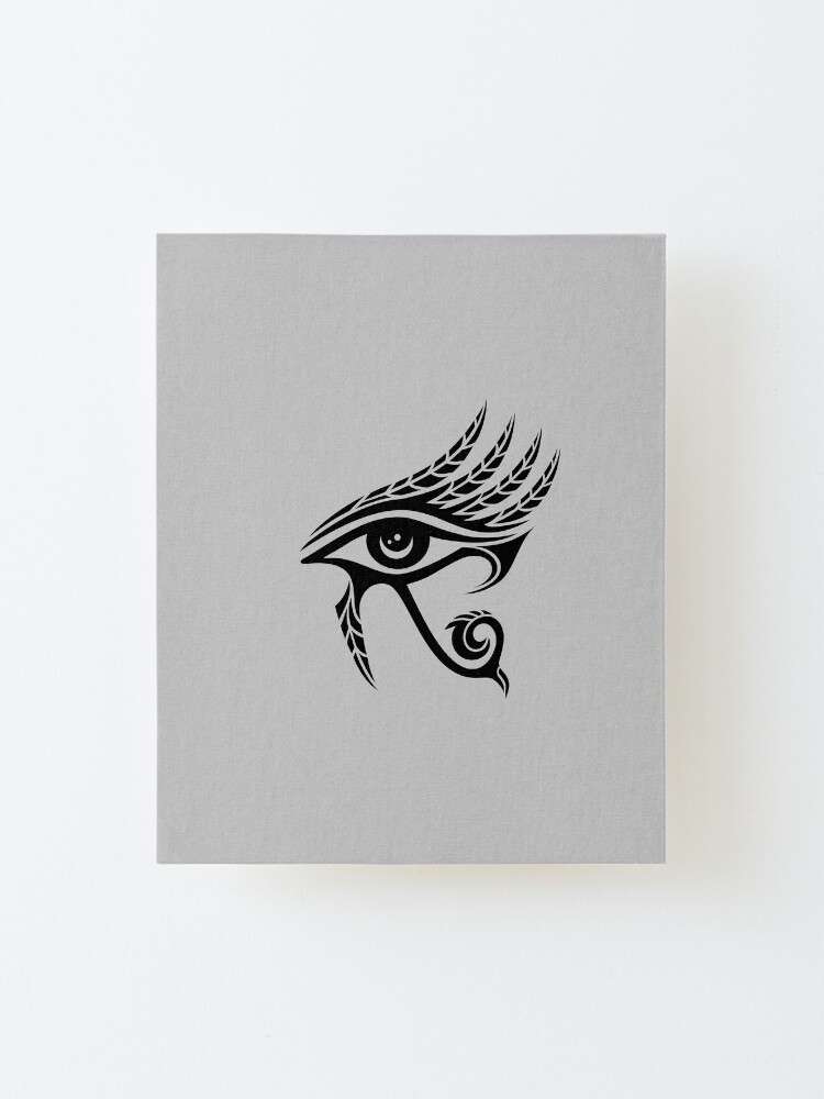 Lámina montada «Ojo de Horus, Plumas, Símbolo de protección, Amuleto de ...