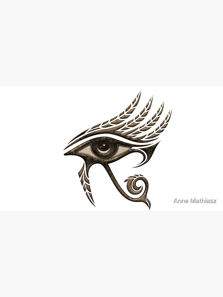 Gorro de pescador «Ojo de Horus, plumas, halcón, símbolo de protección ...