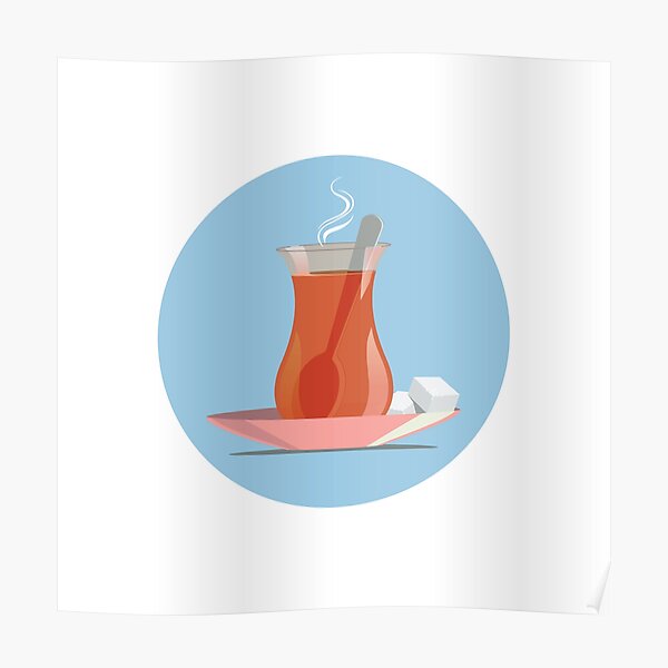 "Turkish Tea" Poster for Sale by anararan | Redbubble