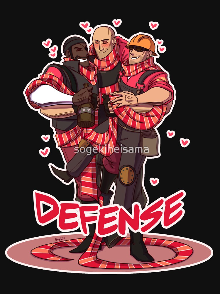 "TF2: Defense classes" T-shirt for Sale by sogekiheisama | Redbubble ...